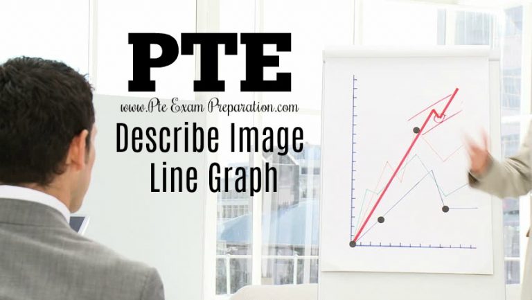 PTE Academic Speaking Practice: Describe Image - Line Graph Diagram